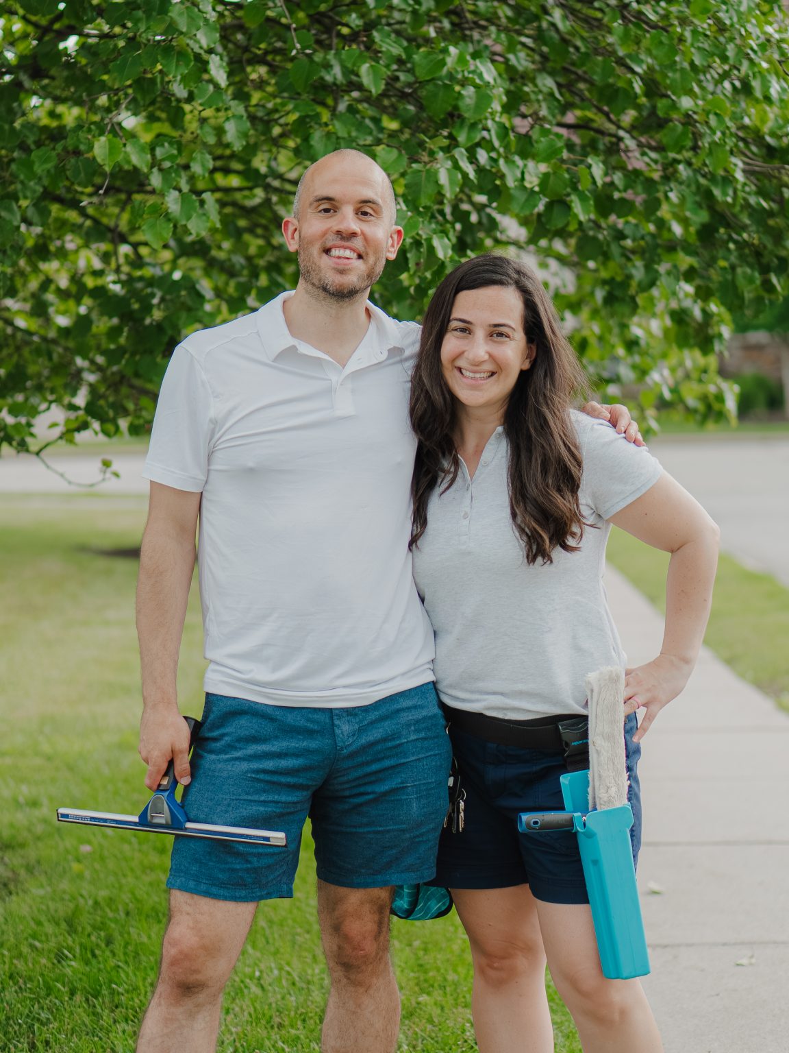 New in town: Jordan and Sandra Ehrman